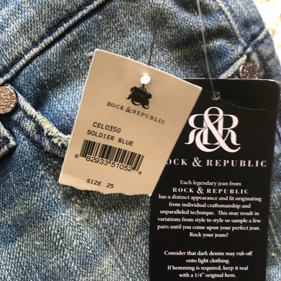 Rock & Republic | Jeans | Rock Republic Denim Capri | Poshmark